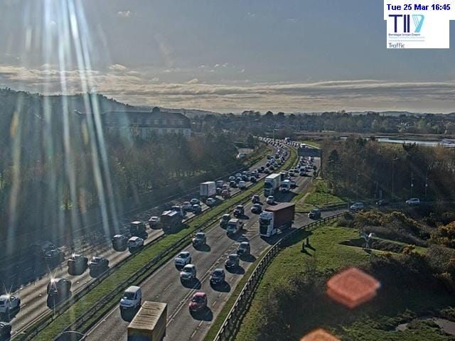 Collision on N40 South Ring Road Causing Long Delays